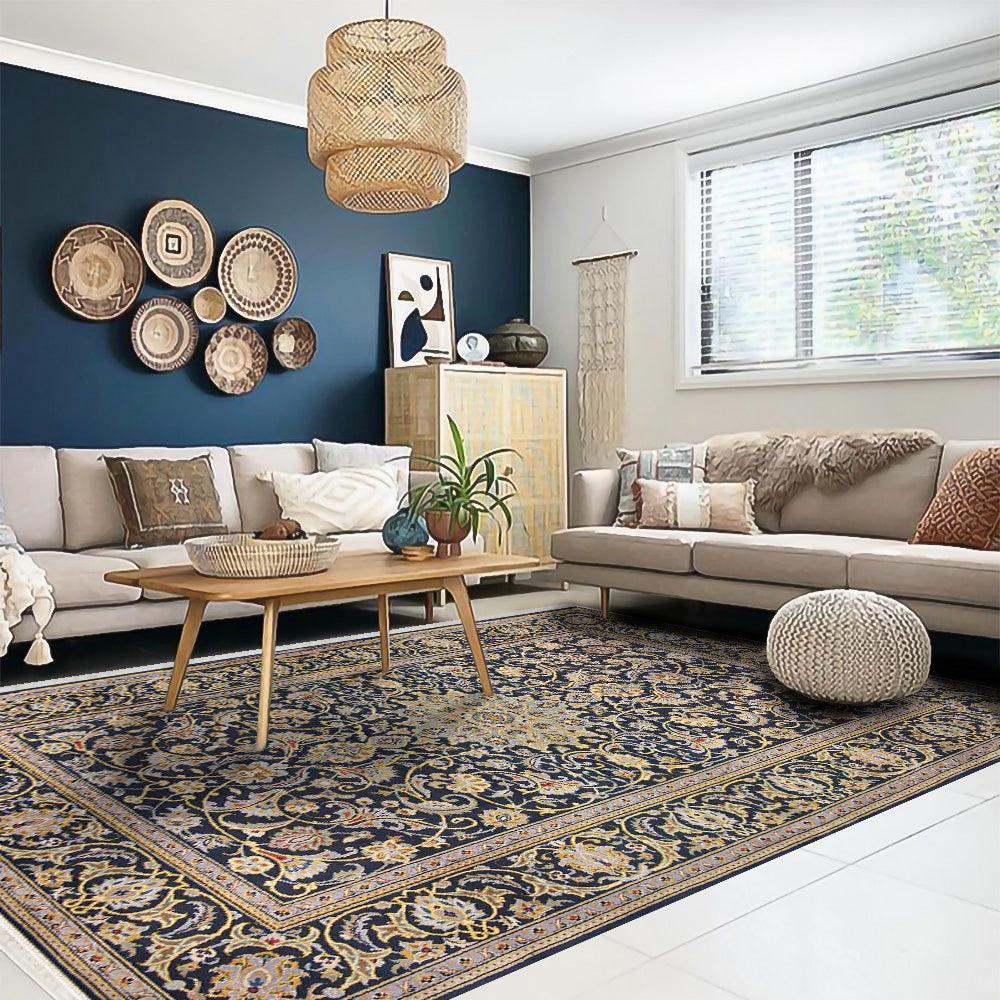 Buy Persian Kashan Rug - 2.26m x 1.42m Online | Persian Carpet Gallery